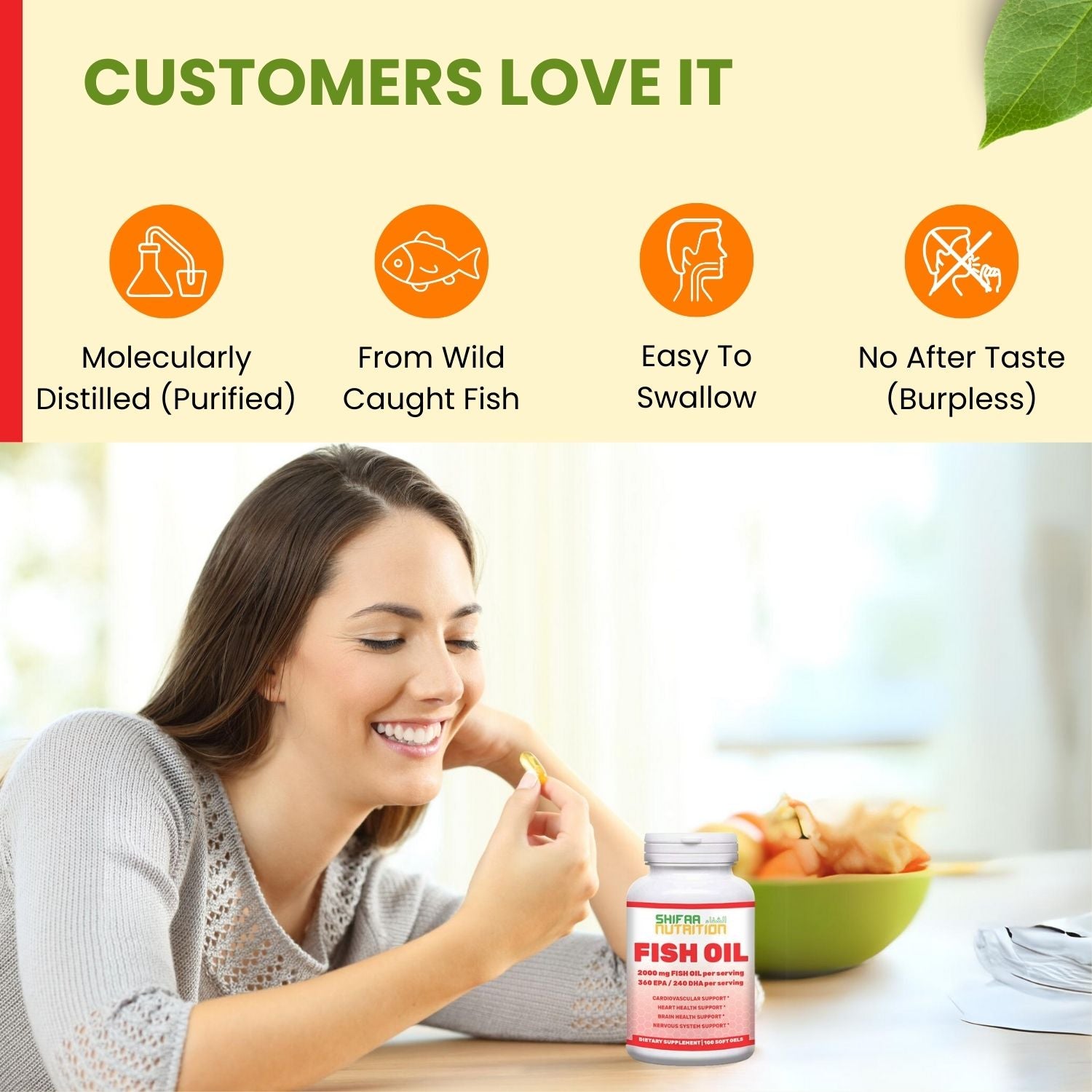 Halal Fish Oil Halal Omega 3 Fish Oil SHIFAA NUTRITION Halal Fish Oil Halal Omega 3 Fish Oil SHIFAA NUTRITION
