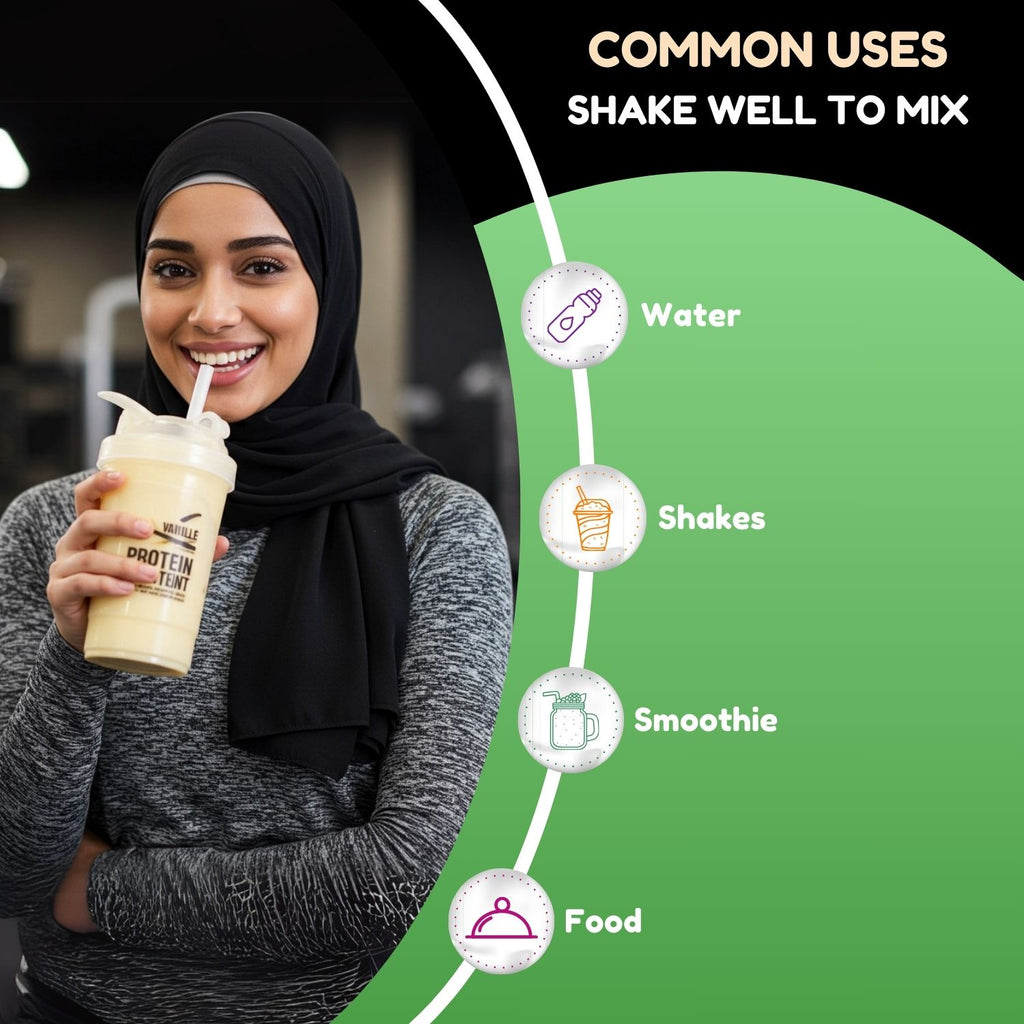 Halal Vanilla Protein Powder - Whey Protein - SHIFAA NUTRITON – SHIFAA ...